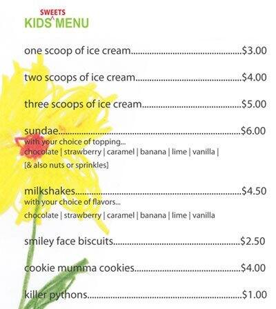 Menu at The Edinburgh Hotel restaurant, Mitcham