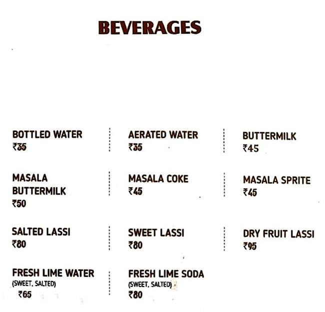 Menu at Angat 22 The Restaurant & Banquet, Ahmedabad, 1st Floor