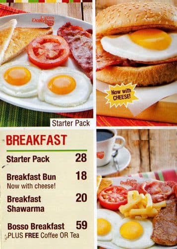 Carta del restaurante Captain DoRegos Brandwag, Bloemfontein, Brandwag ...