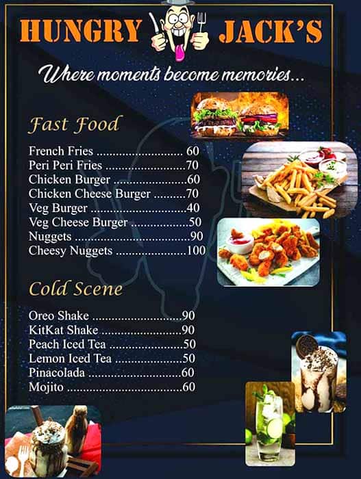 Menu of Hungry Jack's, Pimpri, Pune