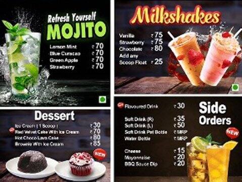 Menu at ME - Meat And Eat, Guwahati, R.G.B Road