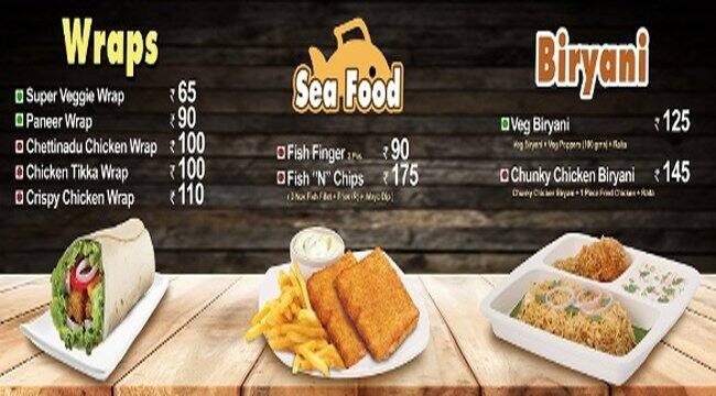 Menu at ME - Meat And Eat, Guwahati, R.G.B Road