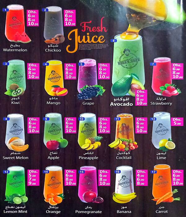 Carta de Sellu Cafe, sarja