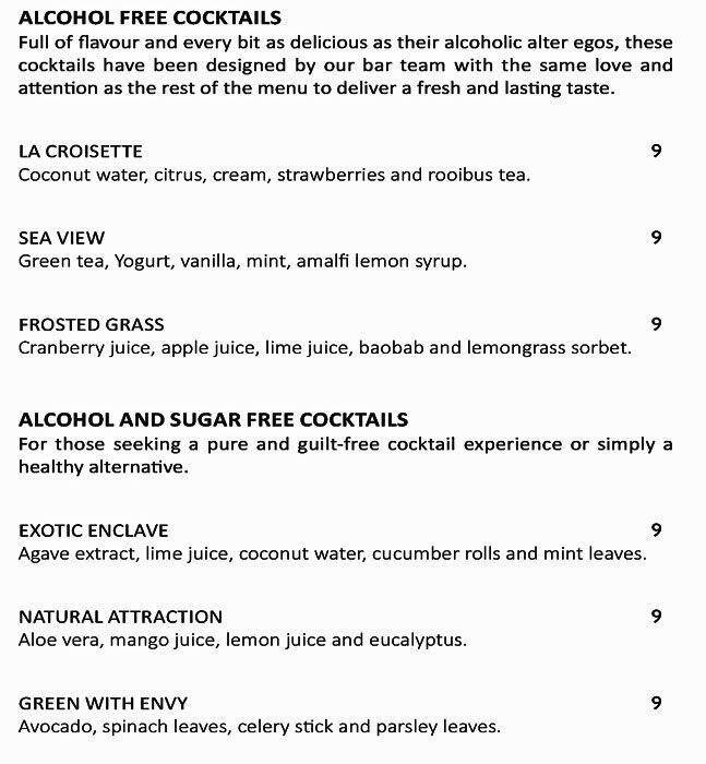 Menu at Il Ristorante at the Bulgari Hotel restaurant, London, 171 ...