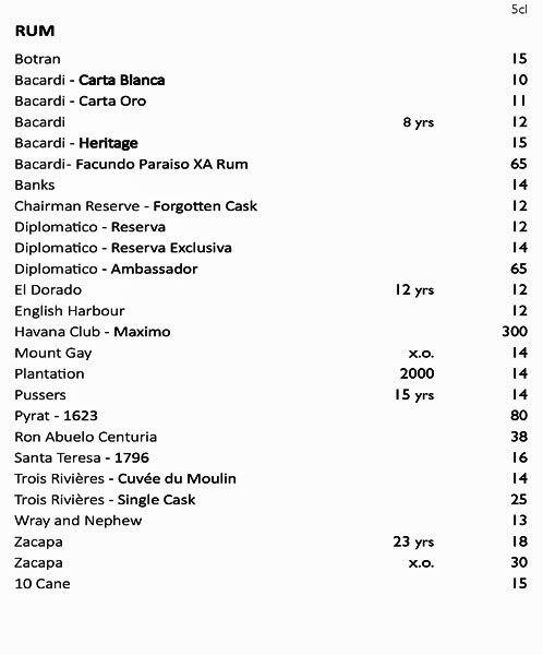 Menu at Il Ristorante at the Bulgari Hotel restaurant, London, 171 ...