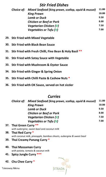 Menu at Red Chilli Qingdao Restaurant, Sale