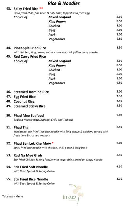 Menu at Red Chilli Qingdao Restaurant, Sale
