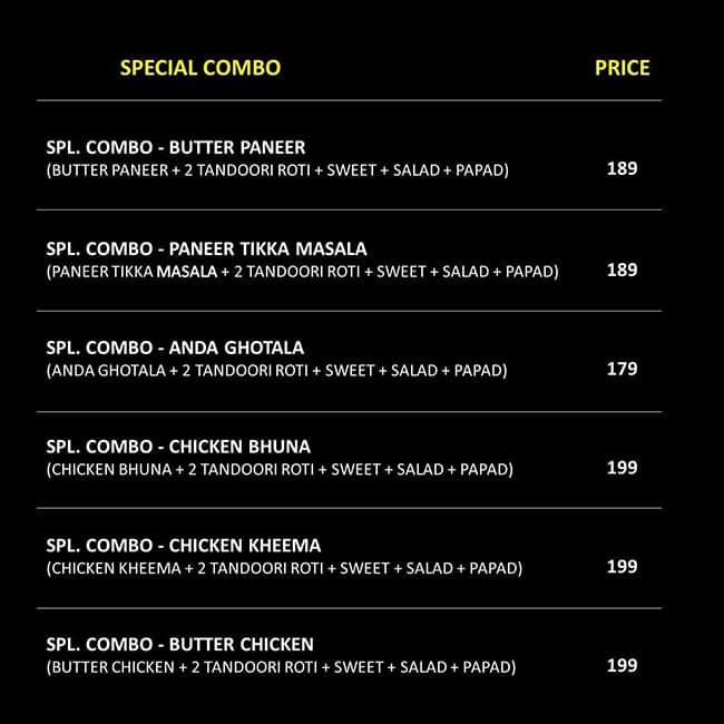 Menu of The North, Kharadi, Pune