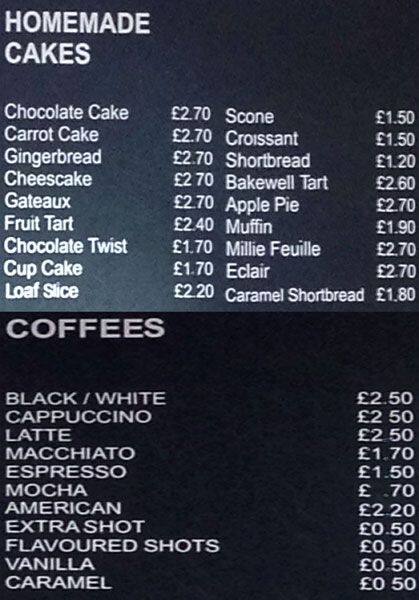 Coffee Patisserie Menu, Menu for Coffee Patisserie, West End, Glasgow ... Coffee Patisserie Menu, Menu for Coffee Patisserie, West End, Glasgow ...