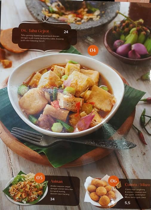 Menu at Dapur Solo - Summarecon Mall Serpong restaurant, Tangerang