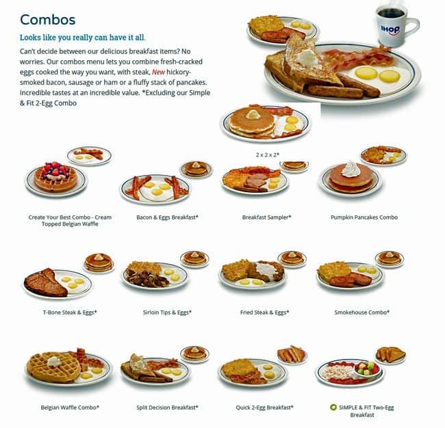 Menu at IHOP restaurant, San Marcos, N Interstate 35 Frontage Rd