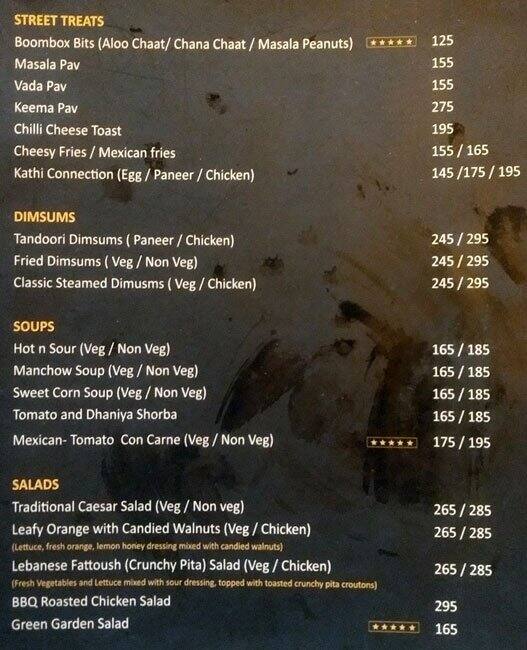 Boombox Cafe Reloaded, Rajouri Garden, New Delhi - Zomato