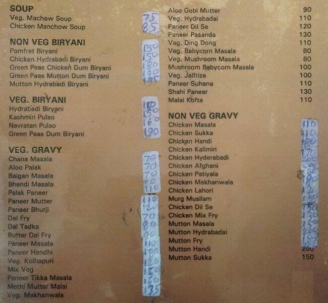 Guru Prasad Menu, Menu for Guru Prasad, Kandivali East, Mumbai - Zomato