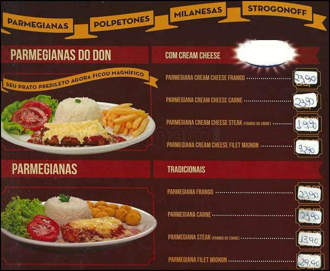 Menu em Patroni Pizza restaurante, São Paulo, Av. do Contorno
