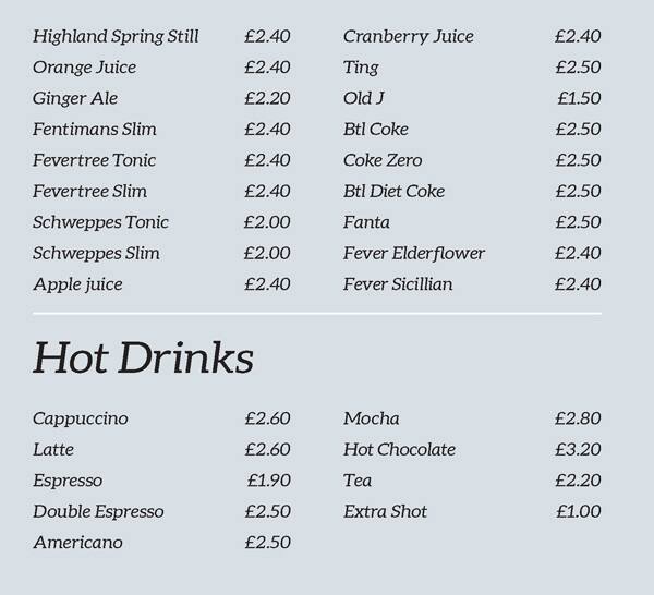 Menu at The Mill pub & bar, Stokesley