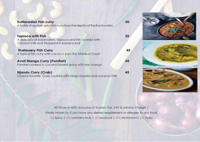 Menu at Backwaters - Pearl Beach Hotel restaurant, Umm Al Quwain