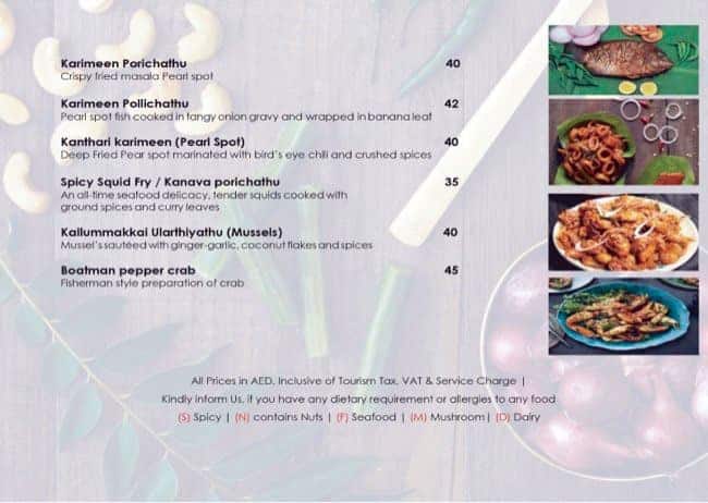 Menu at Backwaters - Pearl Beach Hotel restaurant, Umm Al Quwain