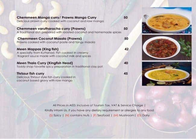 Menu at Backwaters - Pearl Beach Hotel restaurant, Umm Al Quwain