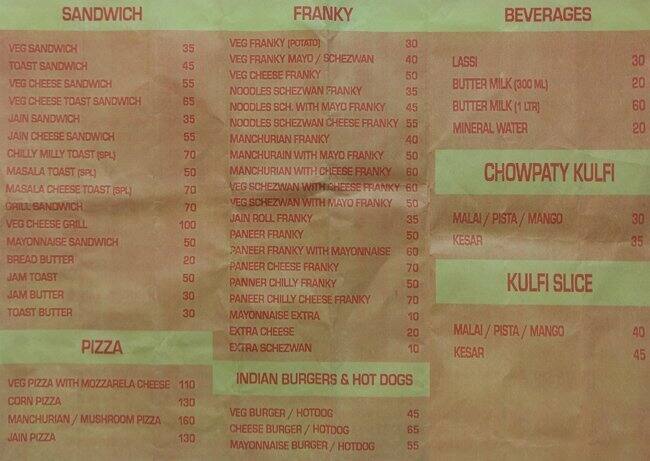 Snack Attack Menu, Menu for Snack Attack, Manpada, Thane West, Mumbai ...