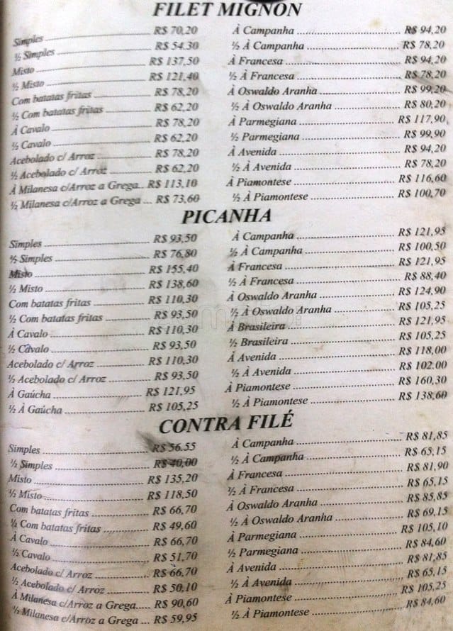 Menu em Adonis pub & Bar, Rio de Janeiro, R. São Luiz Gonzaga