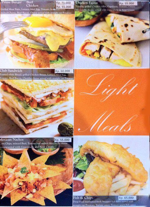 Menu at Ambassador Night Market & Roadbar, Pemogan