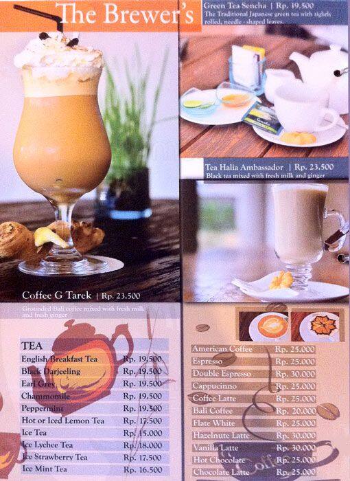 Menu at Ambassador Night Market & Roadbar, Pemogan