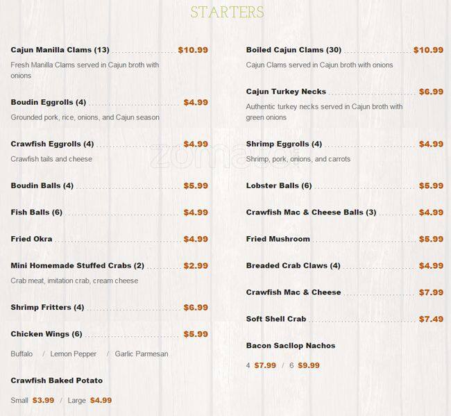 Menu at Sweetwater Plaza restaurant, Sugar Land