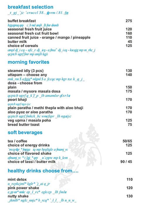 Menu of Lords Inn, Manharpur, Rajkot