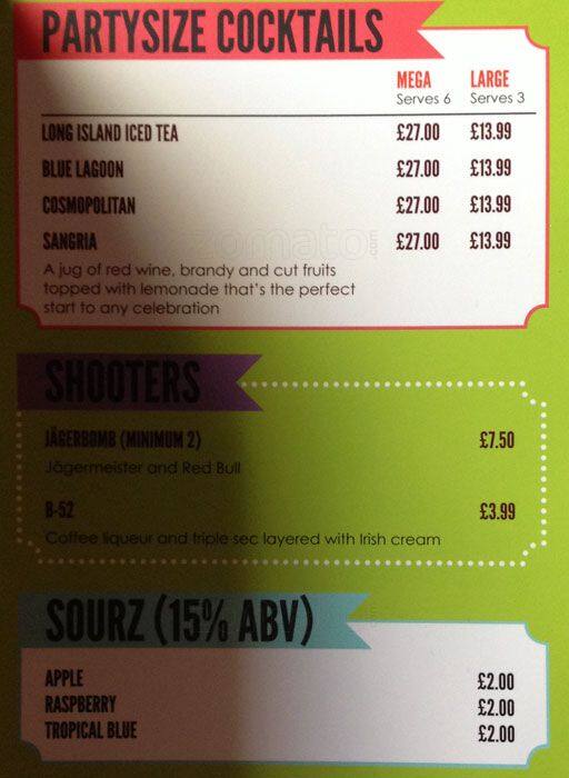 Menu at World Of Waffle Manchester restaurant, Manchester