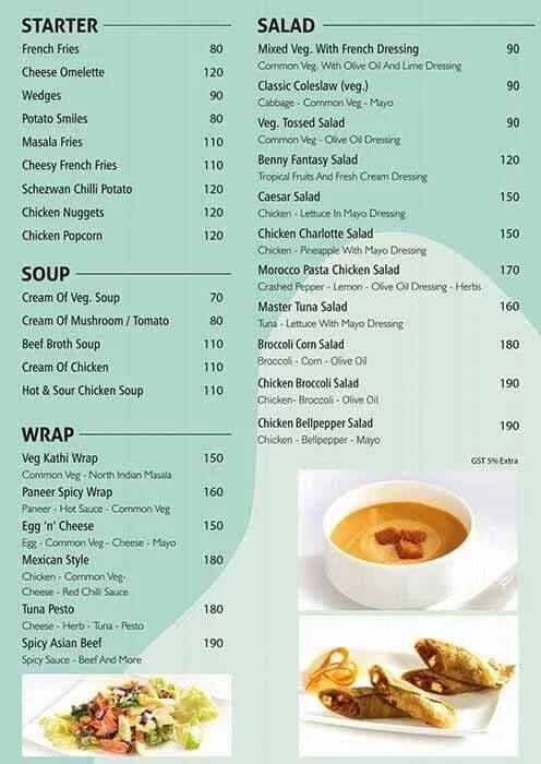 Menu of Dr. Juice, Chittoor Road, Kochi