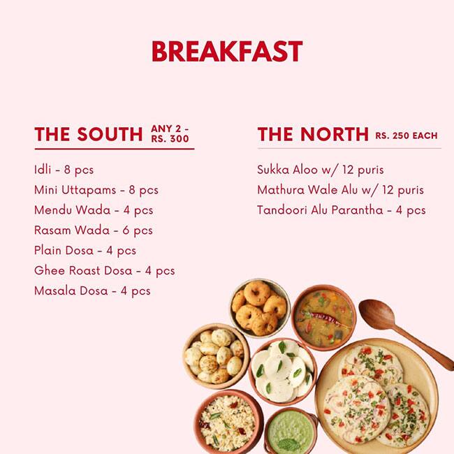 Menu of Jinjam, Near Andheri East Station, Mumbai