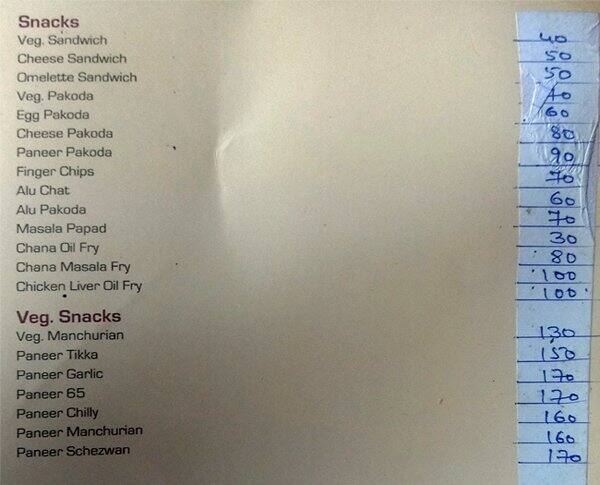 Festival Restaurant Menu, Menu for Festival Restaurant, Chembur, Mumbai ...