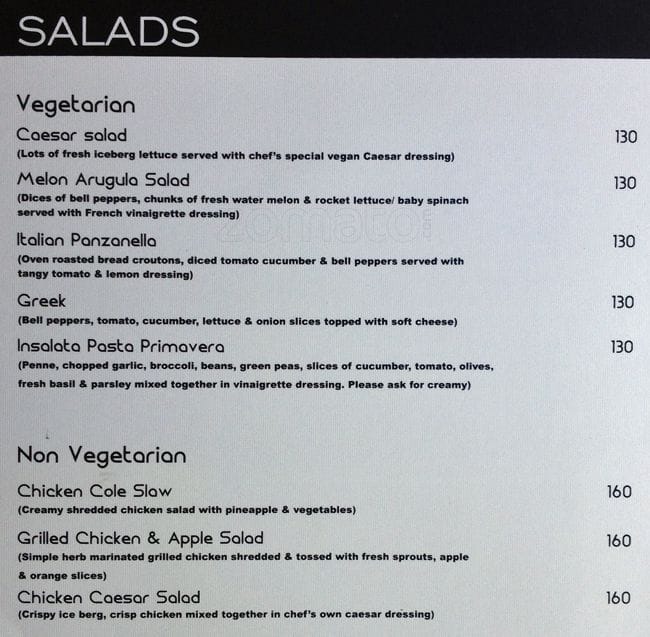 Menu at Tryst The Lounge, Ahmedabad, 1st