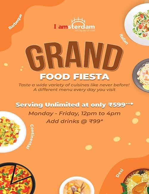 Menu of I Amsterdam, Hinjawadi, Pune