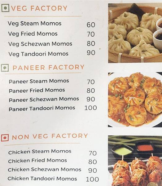 Menu of Himalayan Momos, Lohegaon, Pune