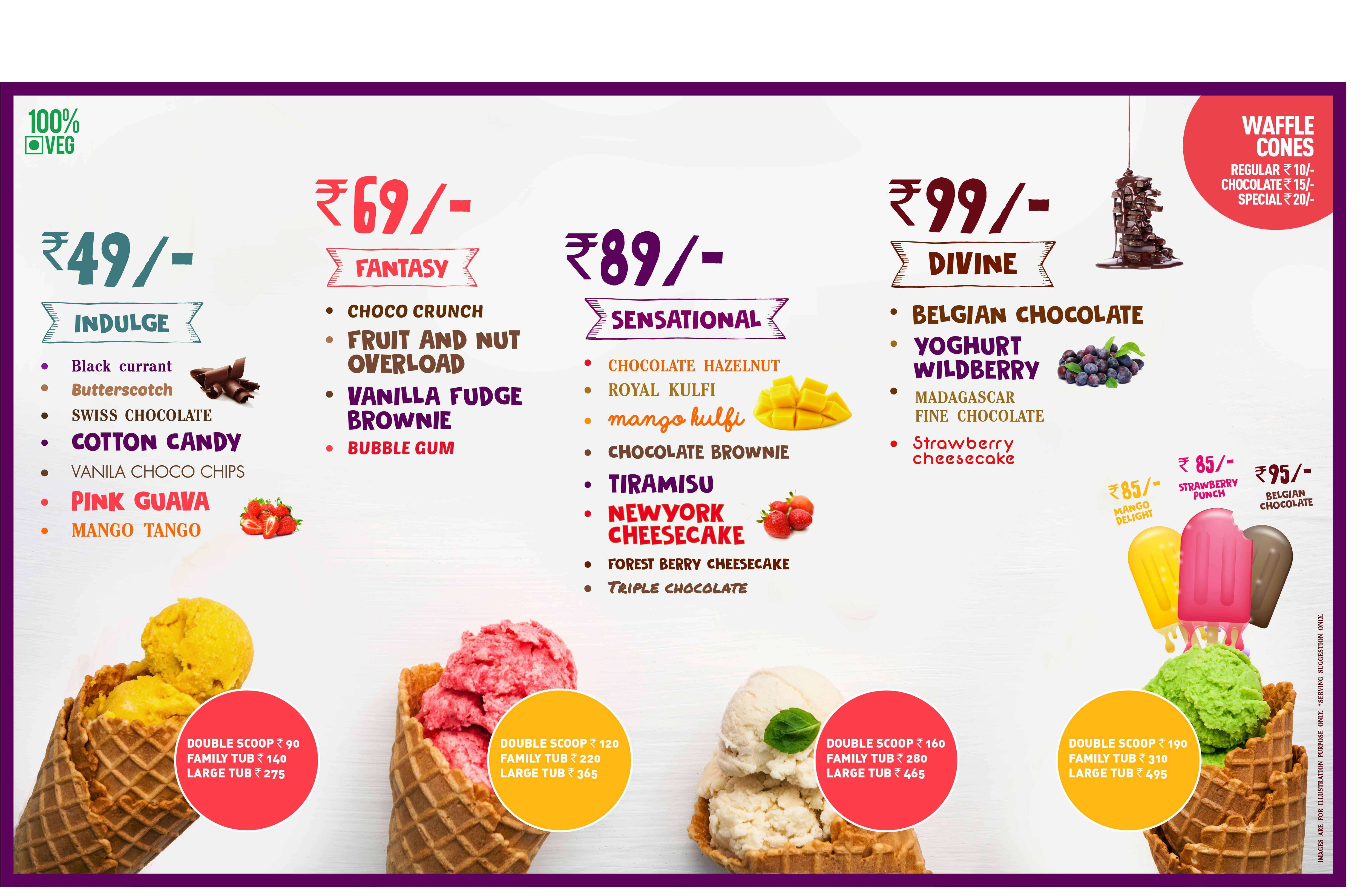 Gelato Italiano Menu, Menu for Gelato Italiano, Panaji, Goa - Zomato