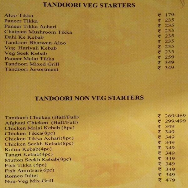 Moti Mahal Delux Menu, Menu for Moti Mahal Delux, Ulubari, Guwahati ...