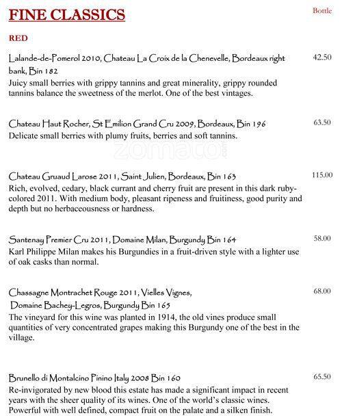 Menu at Haven Bistro & Bar, London, -1365 High Rd
