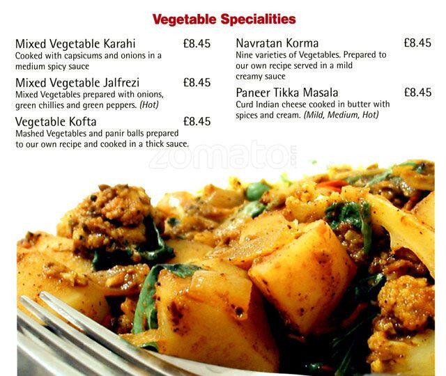 Menu at Britannia International Hotel restaurant, London, Marsh Wall