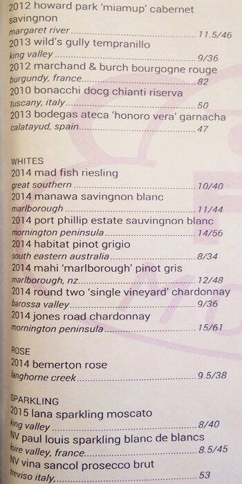 Menu at Fat Monkey restaurant, Hawthorn East, Tooronga Village Shopping ...