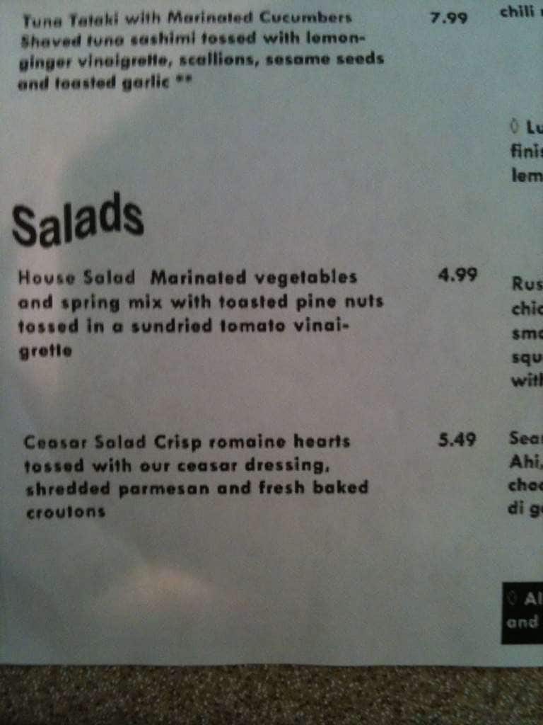 Menu at Smithfield Gourmet Bakery and Cafe, Smithfield