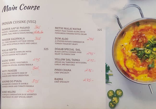 Menu at The Highway Kitchen, Meerut, WJQR+J7M