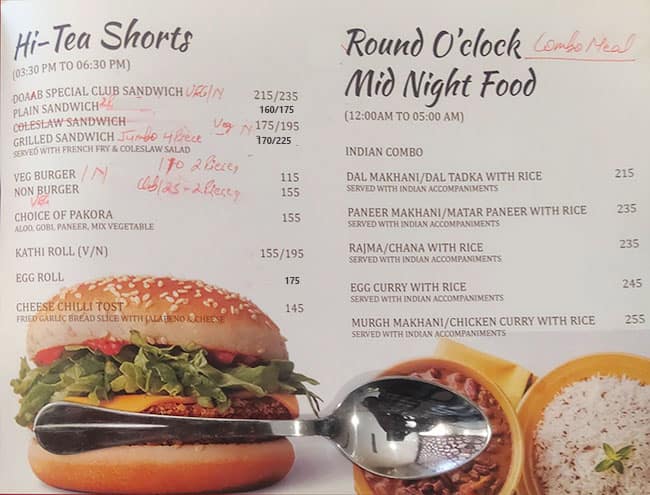 Menu at The Highway Kitchen, Meerut, WJQR+J7M