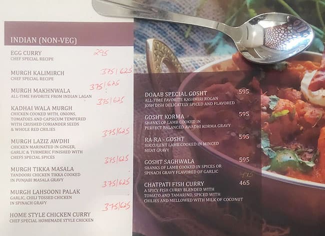 Menu at The Highway Kitchen, Meerut, WJQR+J7M