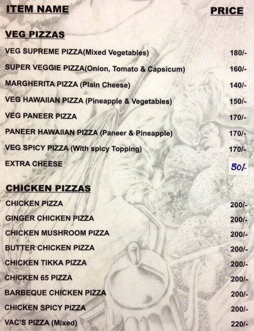 Vac's Pastries, Jubilee Hills, Hyderabad - Restaurant - Zomato