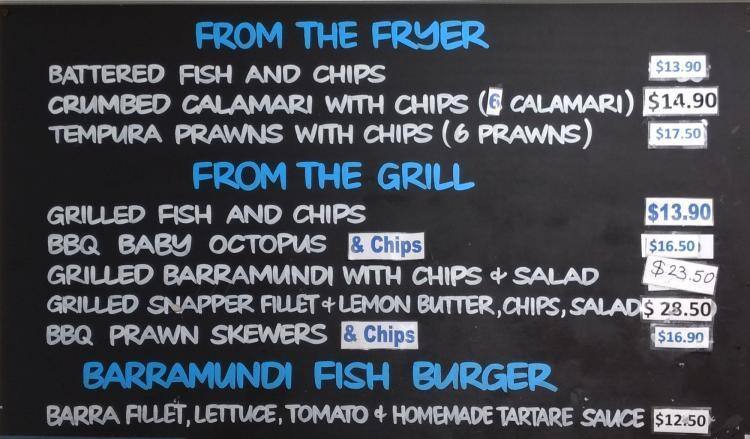 Menu at Deep Sea Food restaurant, Freshwater