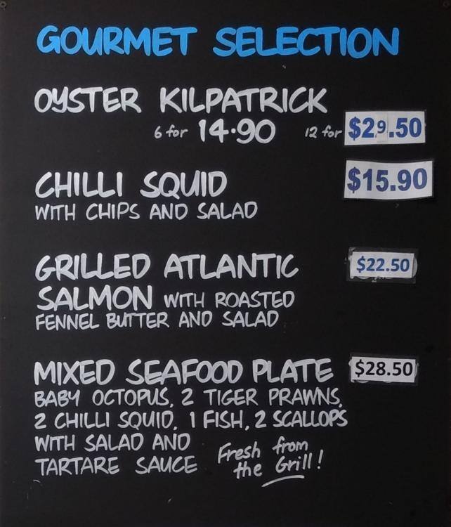 Menu at Deep Sea Food restaurant, Freshwater