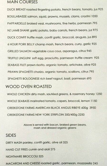 Menu at Abaca Resort Mactan restaurant, Lapu-Lapu City