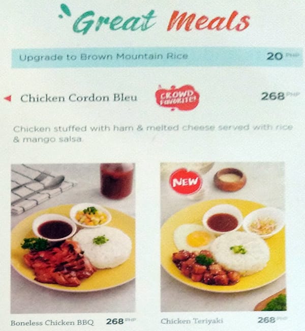 Menu at Icebergs desserts, Pasay, SM by the Bay