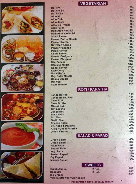 Menu at Chicken Fresh Restaurant, Jaipur, 182 Railway Station Road